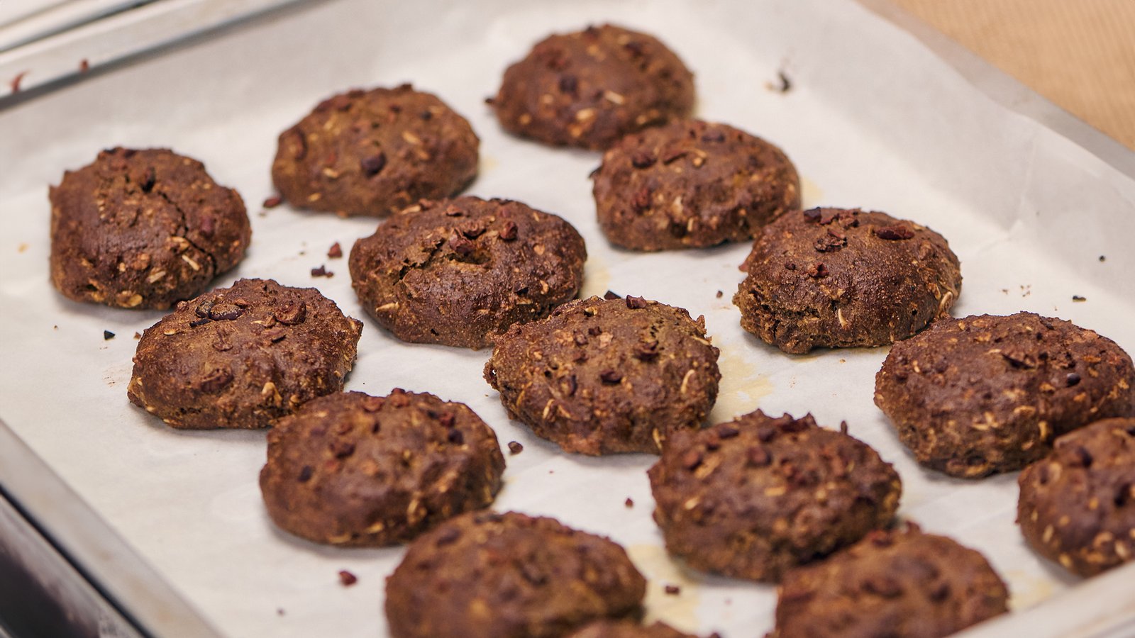 Galletas de avena y chocolate con panela | Leidy Gomez Nutricionista Online